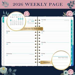Other | 226 Planner 2026 Planner Weekly And Monthly From Jan 2026 Dec ...